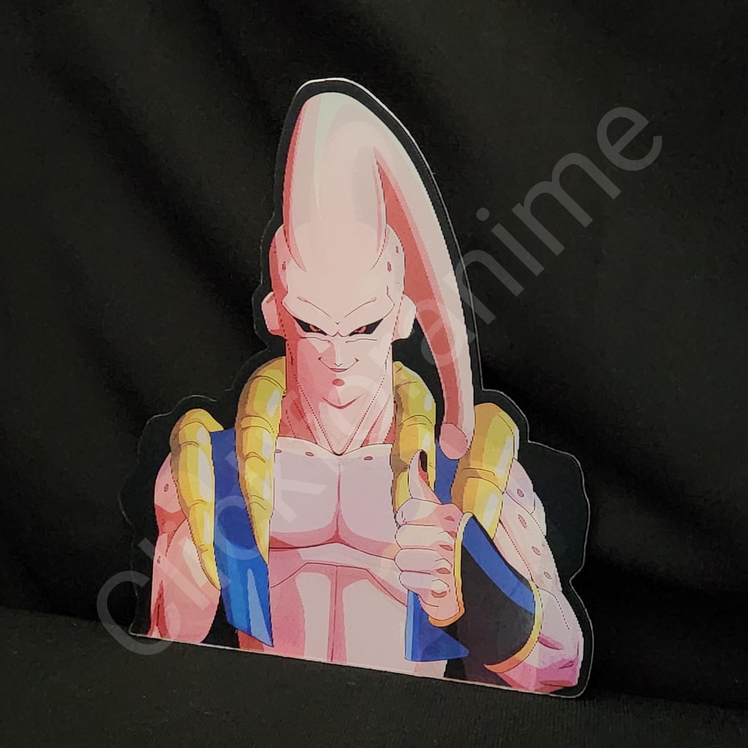 Dragon Ball : Ultimate Majin Buu , 3D Moving Sticker Lenticular Decal ...