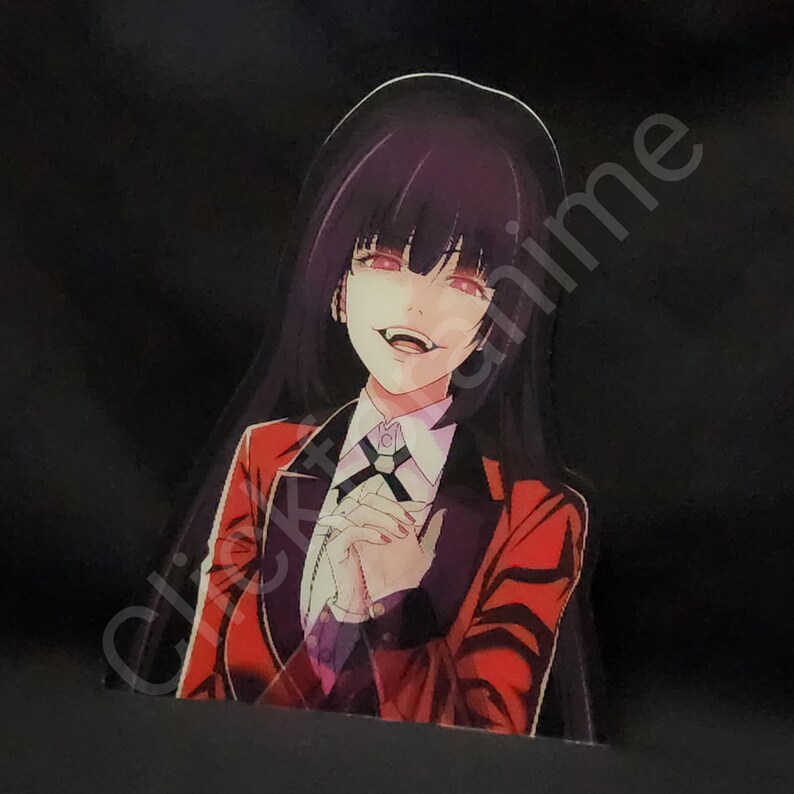 Kakegurui Yumeko Jabami 3D Moving Large Sticker Lenticular Decal Car ...