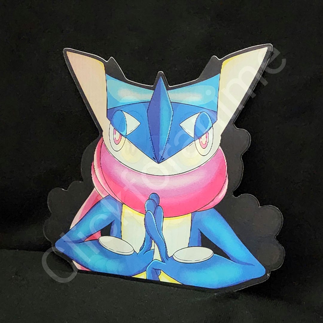 Greninja Frogadier Froakie 3D Moving Car Sticker Lenticular Decal - Etsy