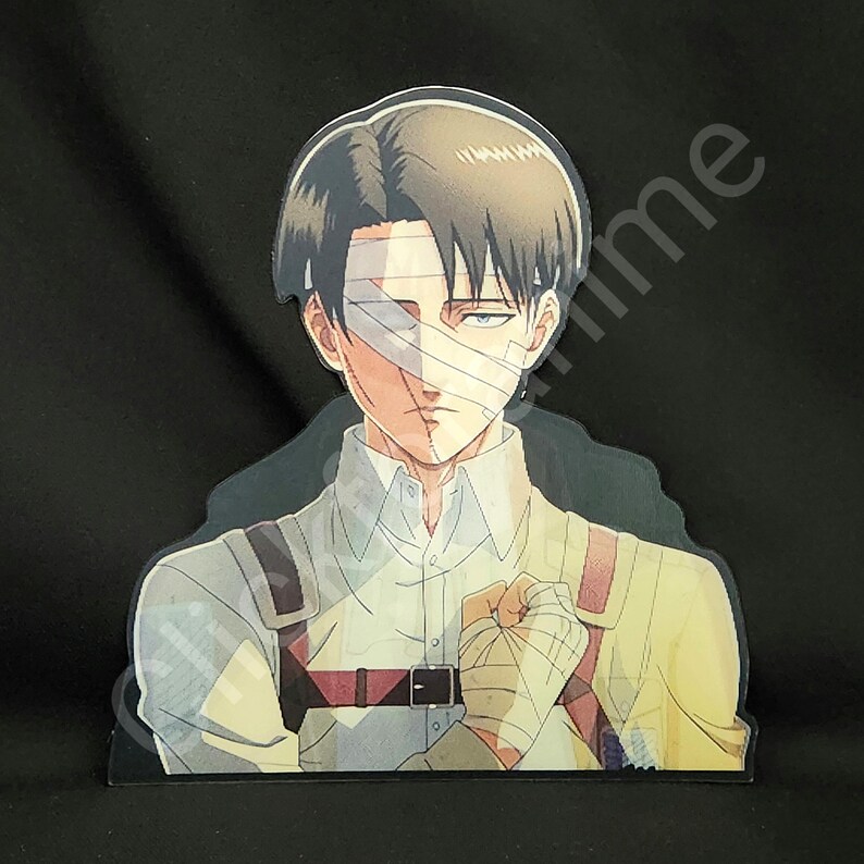 Attack on Titan: Levi Ackerman 3D Motion Moving Sticker Anime Manga ...