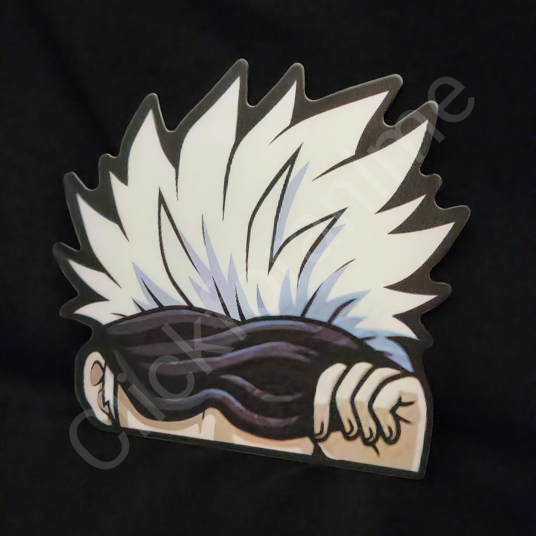 Jujutsu Kaisen: Satoru Gojo , 3D Moving Sticker Anime Manga Lenticular ...
