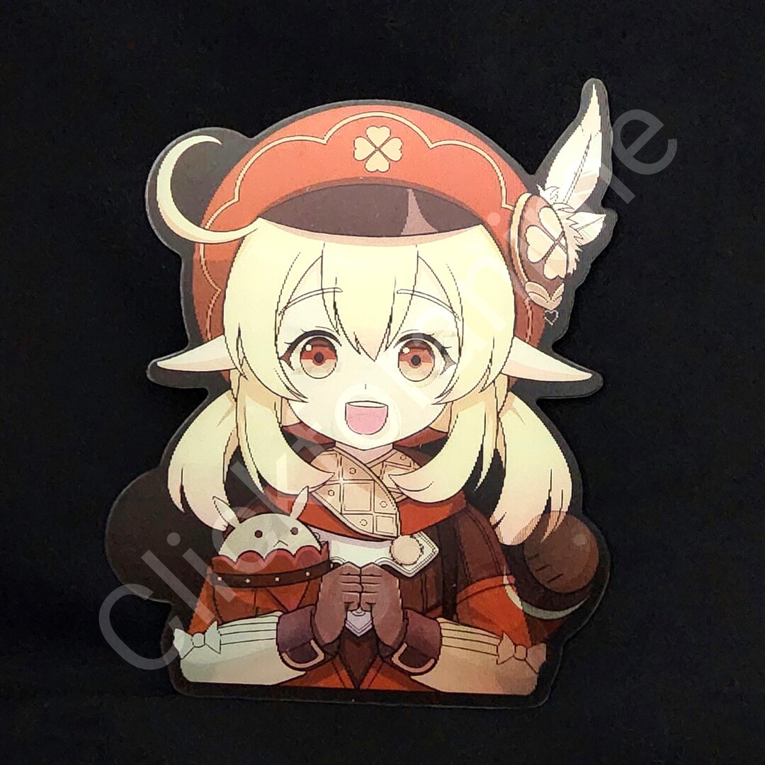 Genshin Impact: Klee 3D Moving Laptop Sticker Cute Lenticular Decal ...