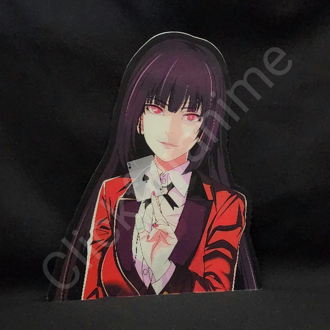 Kakegurui Yumeko Jabami 3D Moving Large Sticker Lenticular Decal Car ...