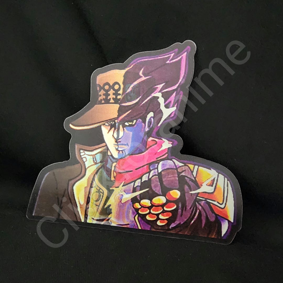Jojo's Bizarre Adventure: Jotaro Kujo 3D Moving Sticker Lenticular ...