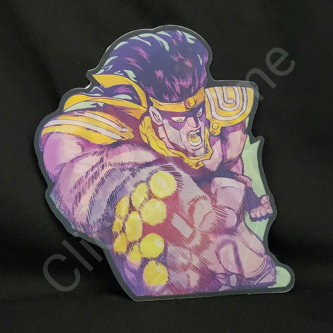 Jojo's Bizarre Adventure: Jotaro Kujo 3D Moving Sticker Anime ...