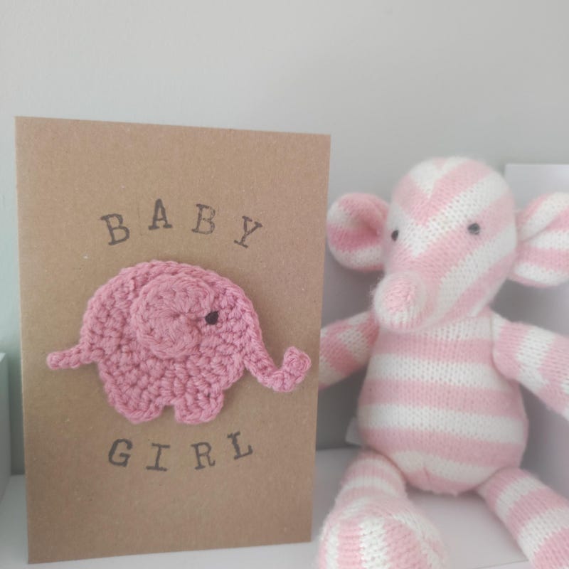 Crochet Card - Etsy
