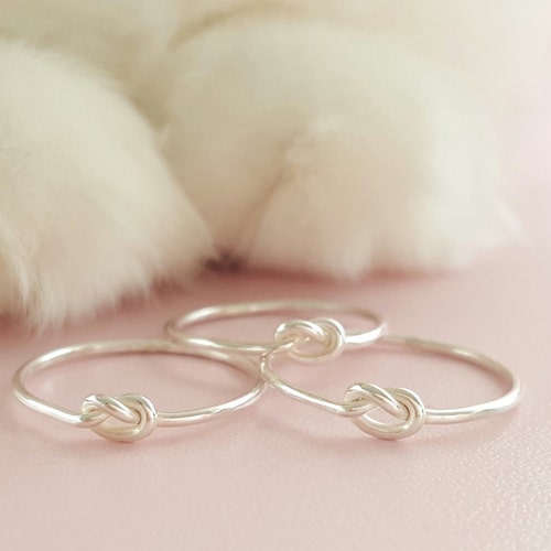 14K Gold Friendship Ringgold Filled or Silverbridesmaids | Etsy