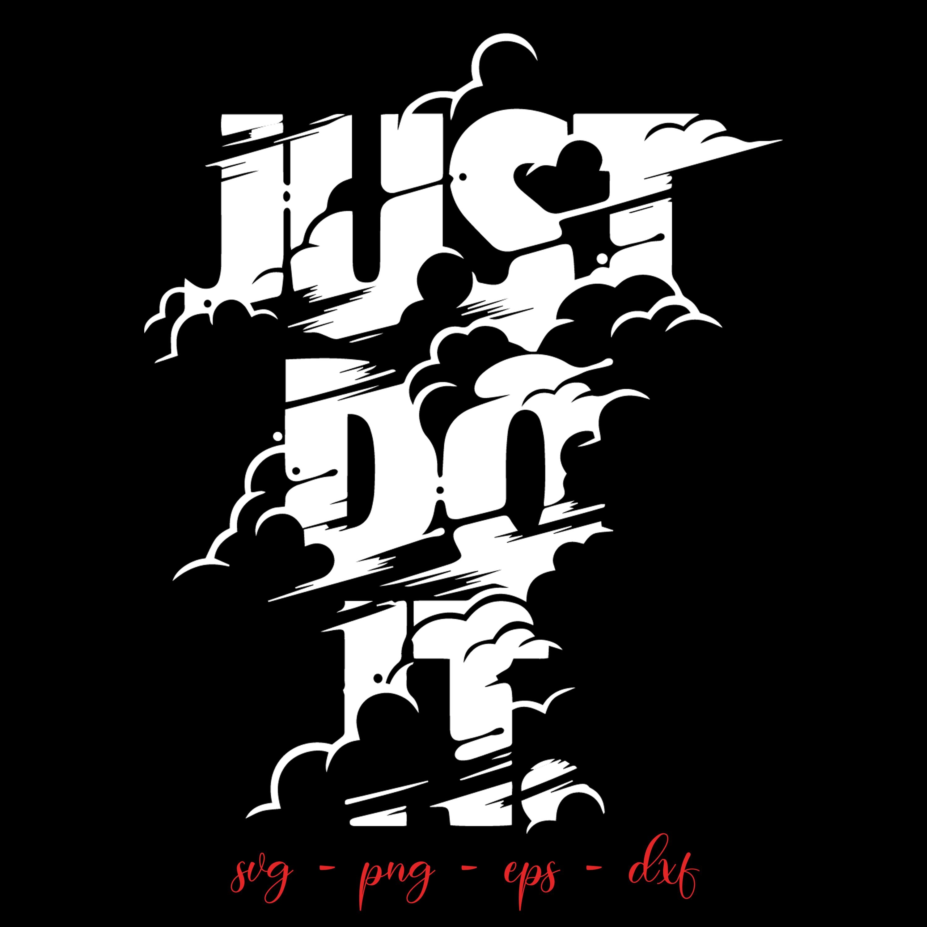 Just Do It Svg, Motivation Sign, Just Do It Png Silhouette Just Do It ...