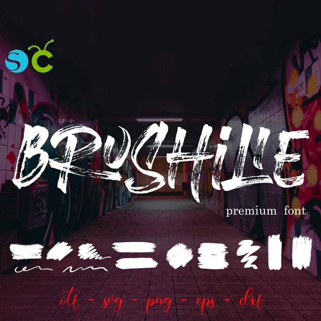 Marker Font Otf, Marker Letters Svg, Graffiti Font, Distressed Letters ...