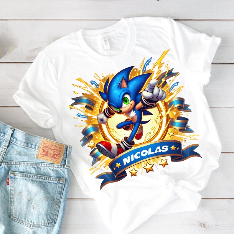 Sonic Png, Sonic Birthday Banner, Sonic Clipart Png, Sonic Silhouette ...