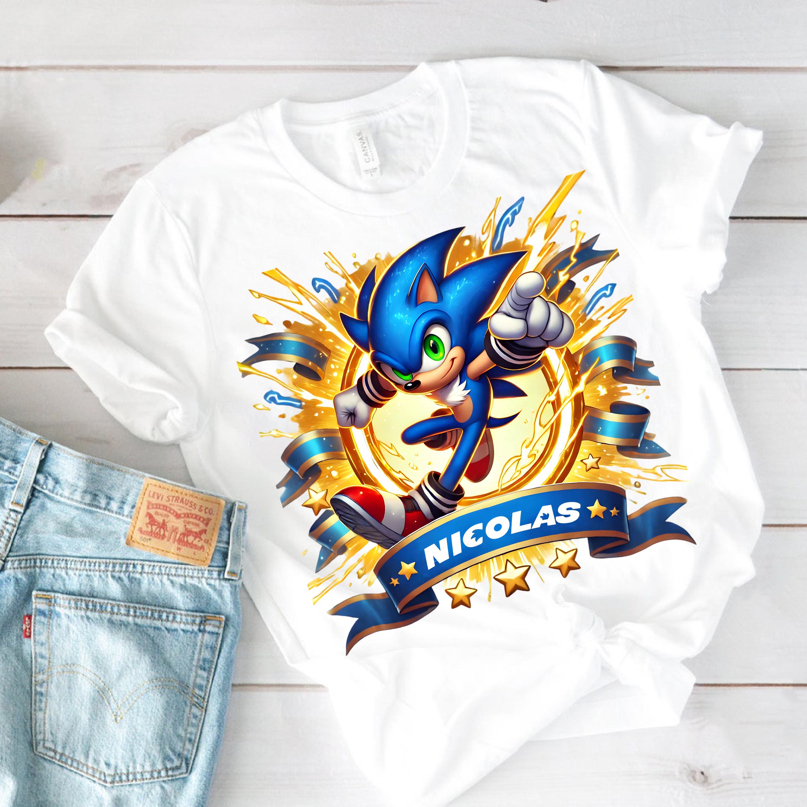 Sonic Png, Sonic Birthday Banner, Sonic Clipart Png, Sonic Silhouette ...