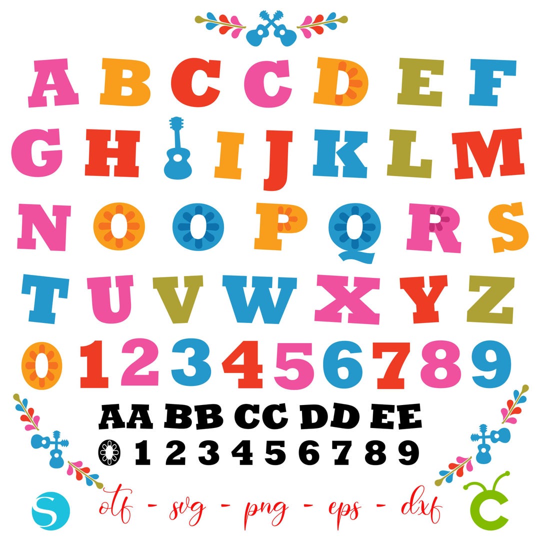 Baby Font Svg Cricut, Color Font SVG Layered, Personalize Custom Name ...
