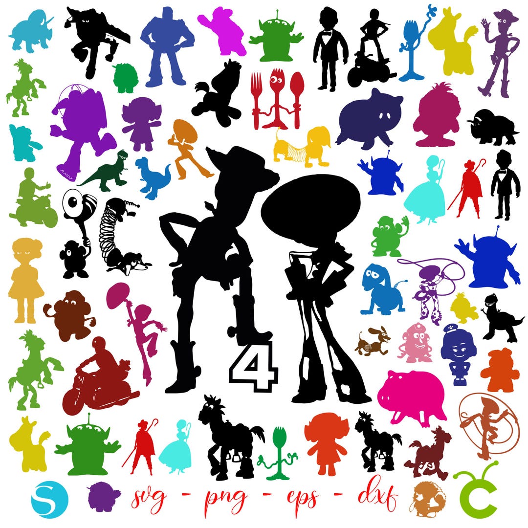 Toy Story Svg Bundle, Toy Story Svg, Toy Story Birthday, Toy Story ...