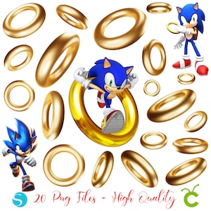 Sonic Golden Ring Svg - Etsy