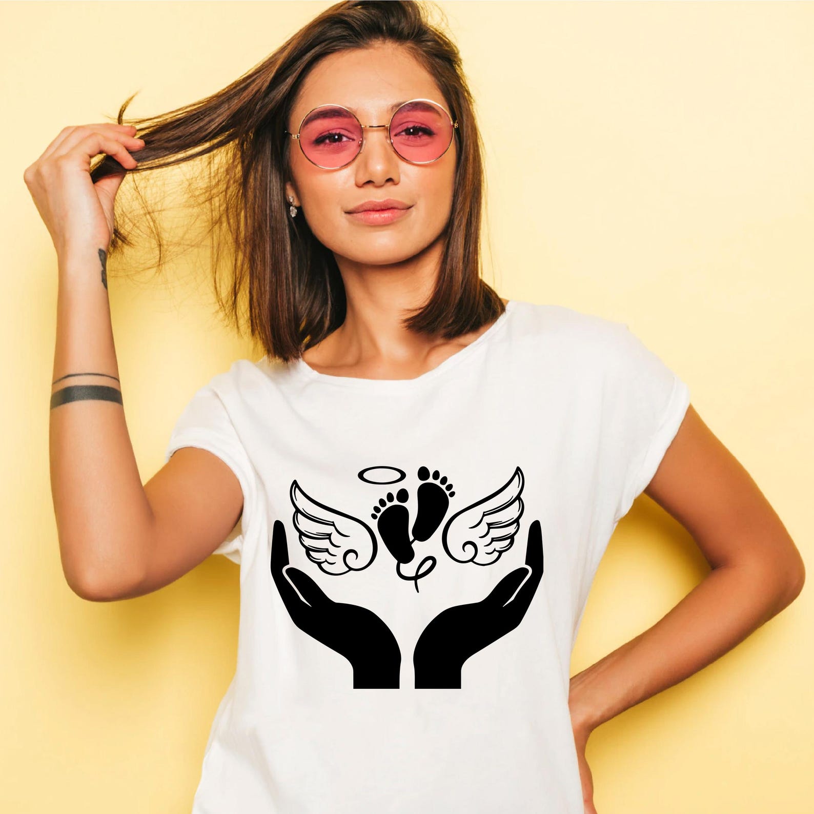 Baby Angel Svg Hands Svg Baby Feet SVG Cricut Newborn's Legs PNG Baby ...