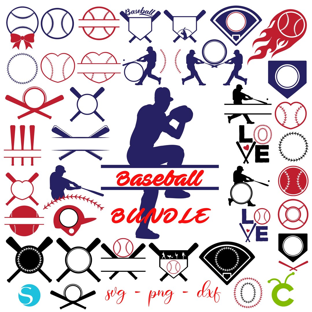 Baseball SVG Bundle, Baseball Svg Cricut, Baseball Vector Svg, Baseball ...