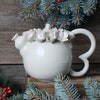 Ceramic Cactus Teapot With Flowers - MADE TO ORDER - Stoneware (grès ...