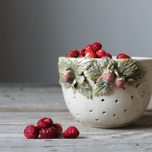 Ceramic Strawberry - Etsy
