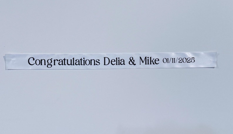 Custom Message Banner | Funeral Banner| Bouquet Banner | Personalized ...