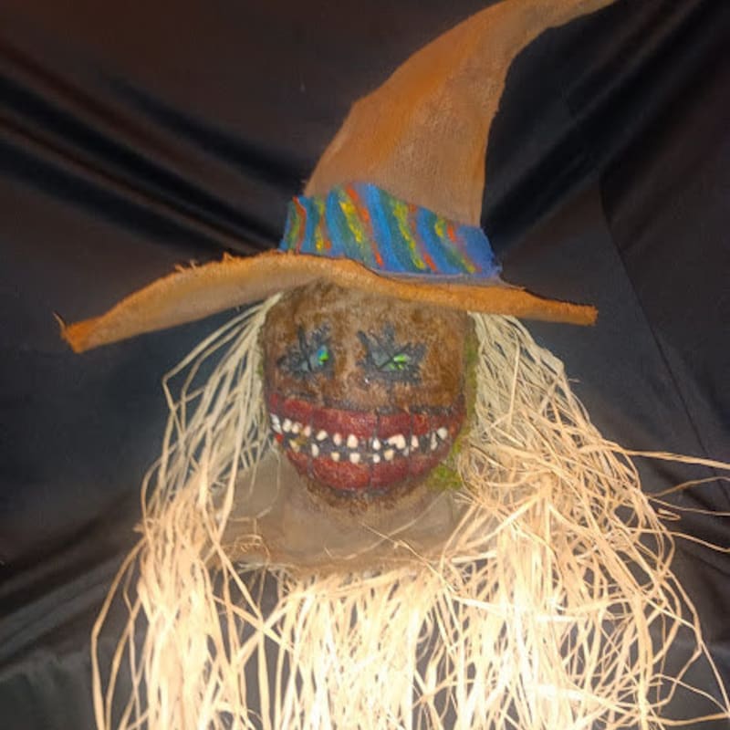 Scarecrow Mask - Etsy