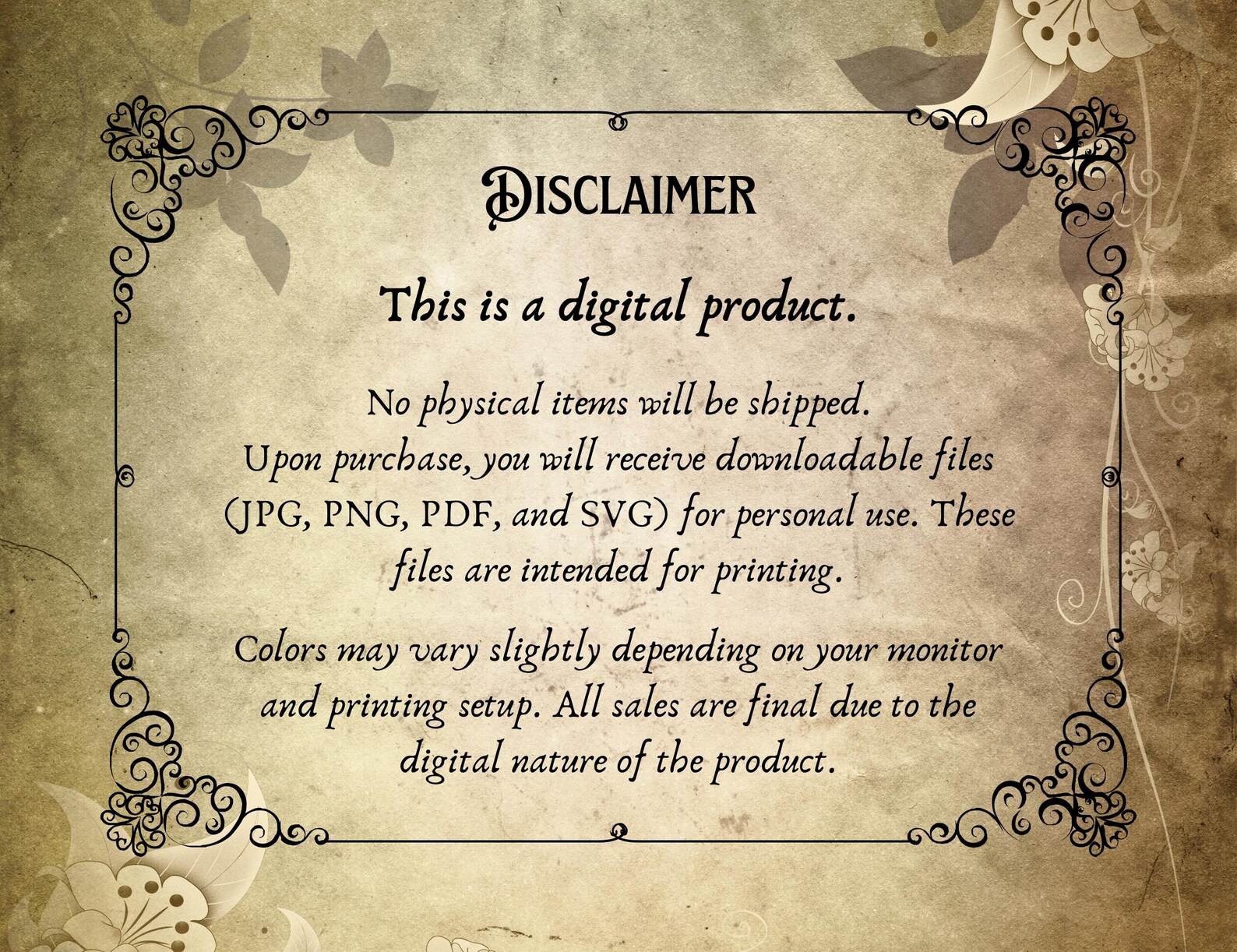 Vintage Gold Biology Lanyard Custom Digital Design Commercial Use ...