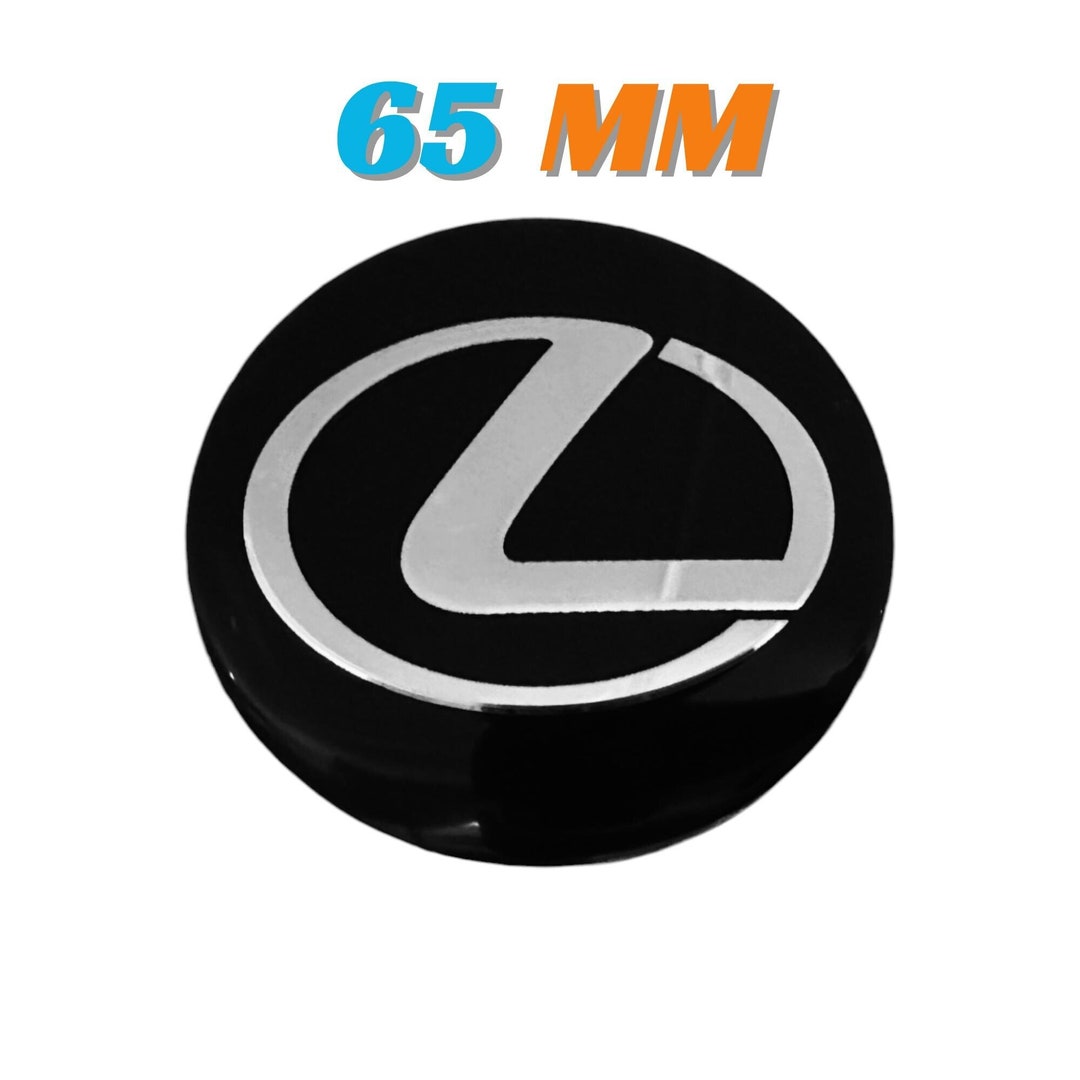 4 Pieces Wheel Center Hub Stickers 65mm Suitable for Lexus With Metal ...