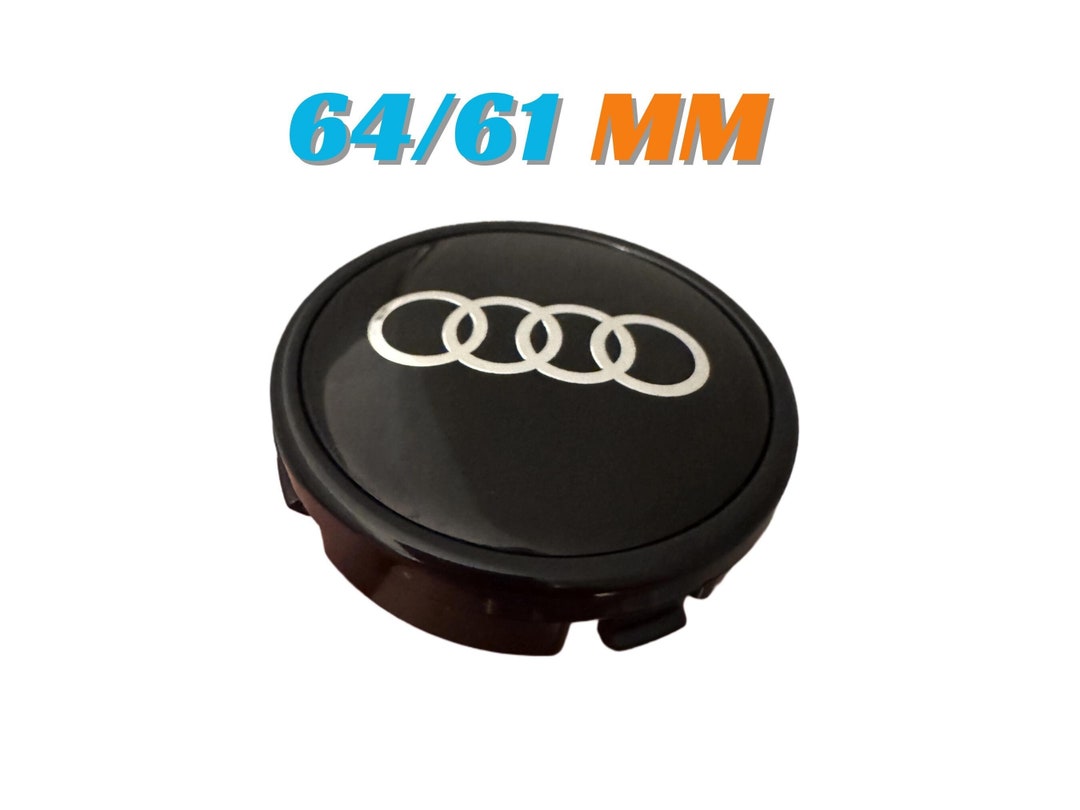 4 Pieces 64mm / 61mm Audi Wheel Center Hub Caps Covers - Etsy