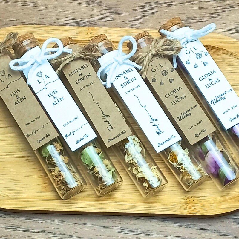 Wedding Tea Favors - Etsy