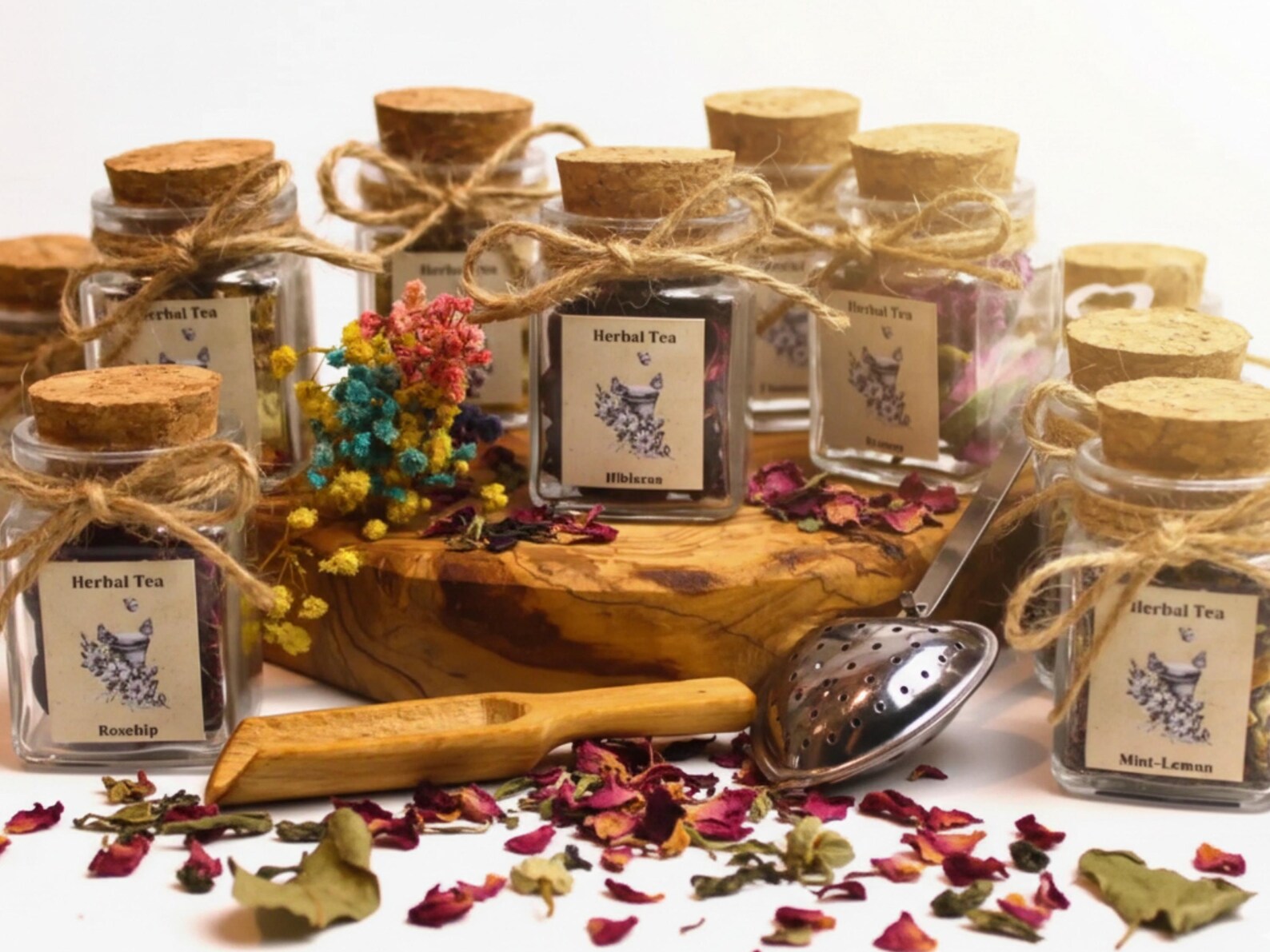 10 Loose Leaf Tea Sampler Gift Set, Christmas Gift Set, Birthday Gift ...