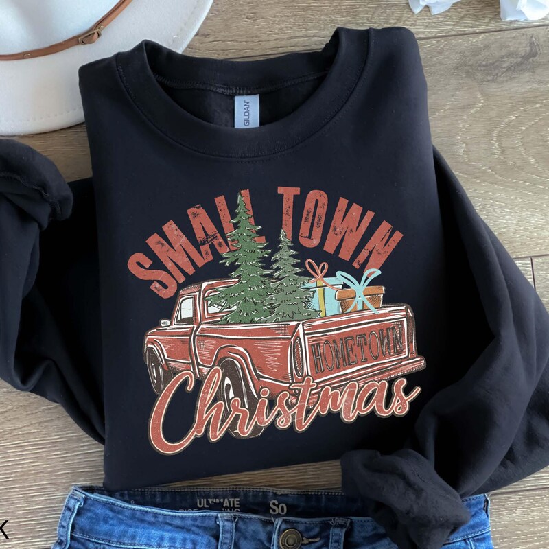 Christmas Town Svg - Etsy