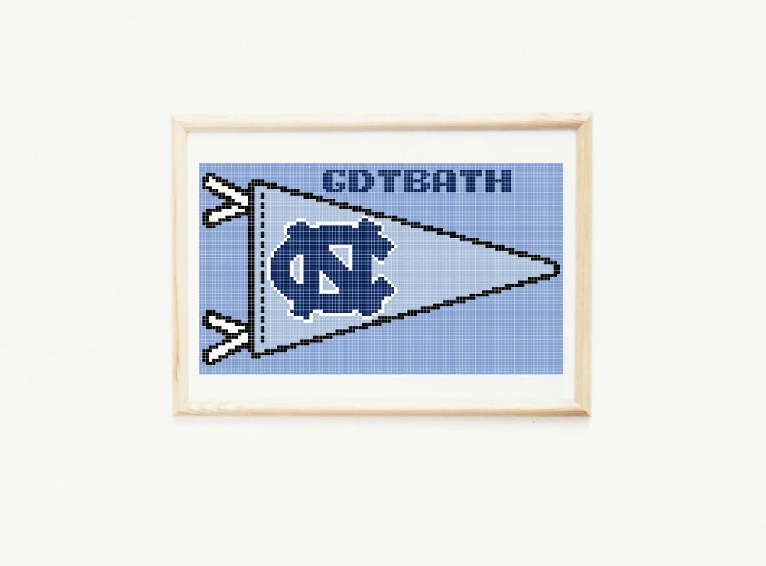 PDF Needlepoint & Cross Stitch Digital Pattern - UNC Carolina College ...