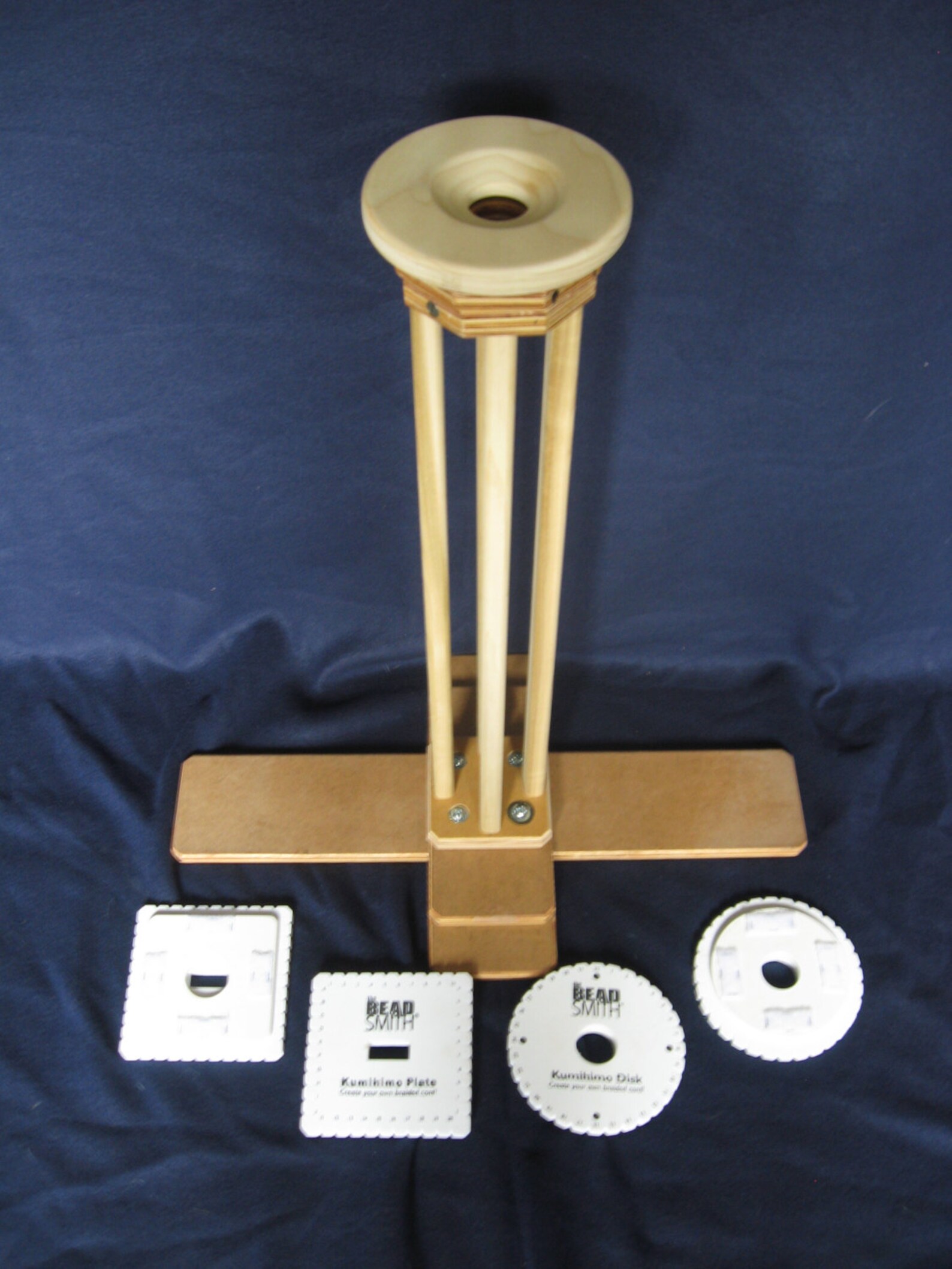 KUMIHIMO 6 WOODEN MARUDAI Disc for the Kumimojo Marudai - Etsy