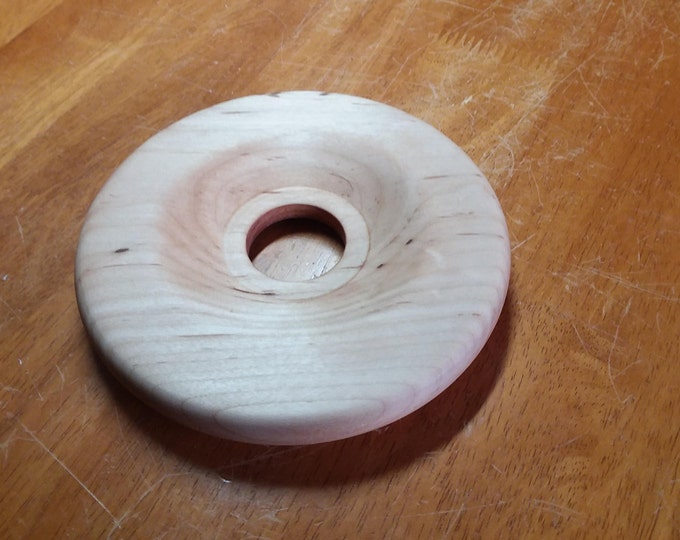 KUMIHIMO 6" WOODEN MARUDAI Disc for the Kumimojo Marudai- Kumihimo ...