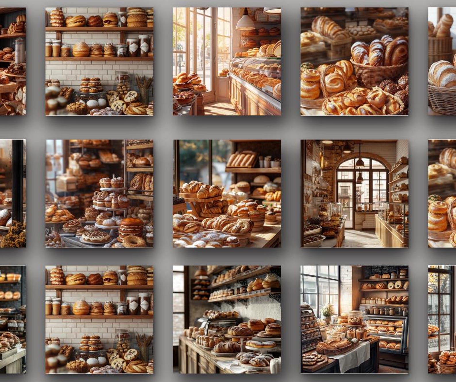 68 Bakery Realistic Photos, Bakery Themed Decor, Rustic Bakery Themed ...