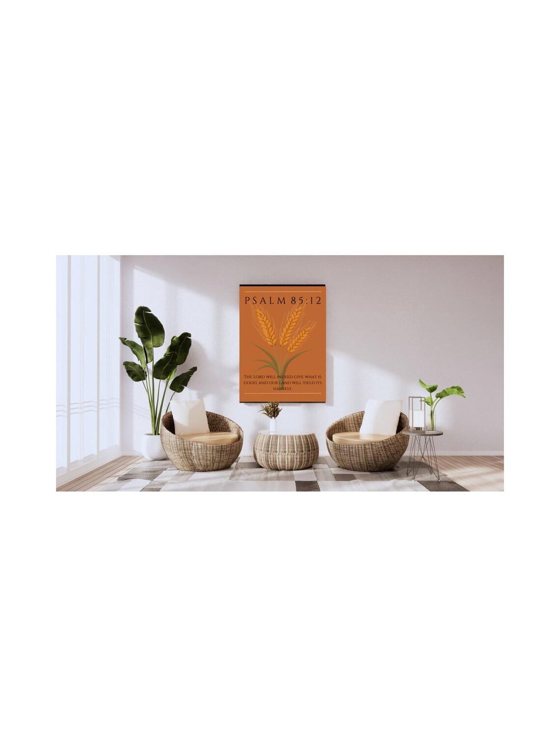 PSALM 85:12 | Fall Print | Christian Print | Psalm Print | Aesthetic ...