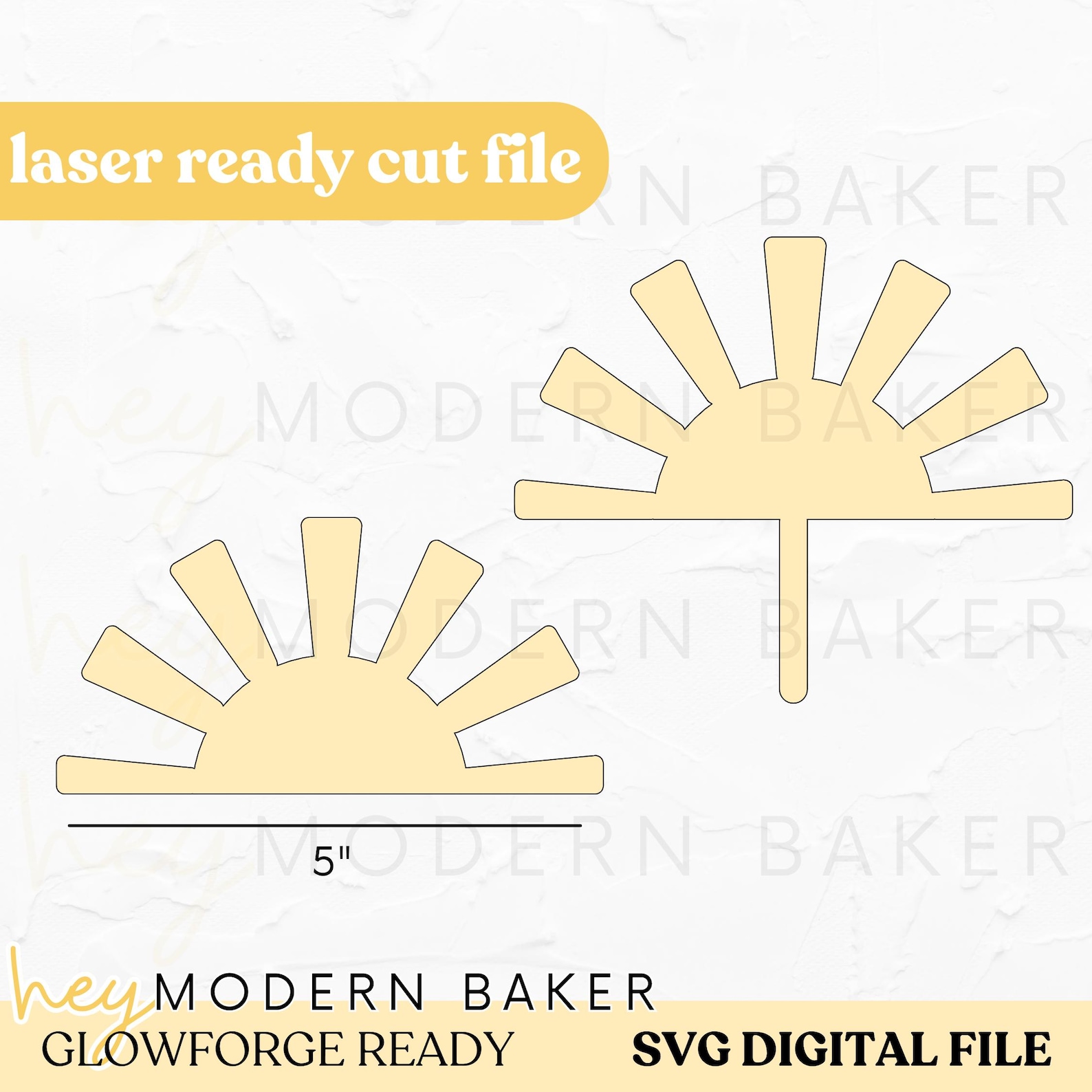 SUN Birthday Cake Topper Digital File | Sun Cake | Fun in Sun Theme ...