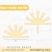 SUN Birthday Cake Topper Digital File | Sun Cake | Fun in Sun Theme ...