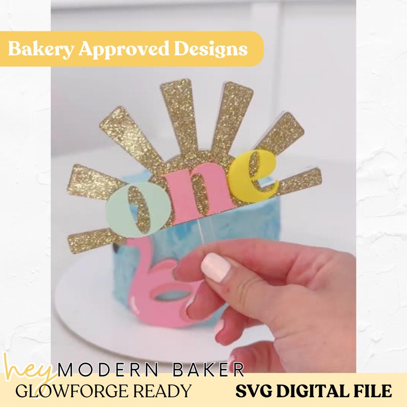 SUN Birthday Cake Topper Digital File | Sun Cake | Fun in Sun Theme ...