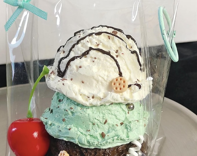 Vanilla Mint Ice Cream Squishies | Handmade Squishies | Stress Relief ...