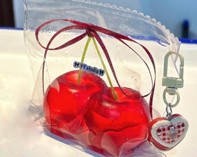 Stress Relief Ball | Cherry Squishies | Handmade Squishy | Stress ...