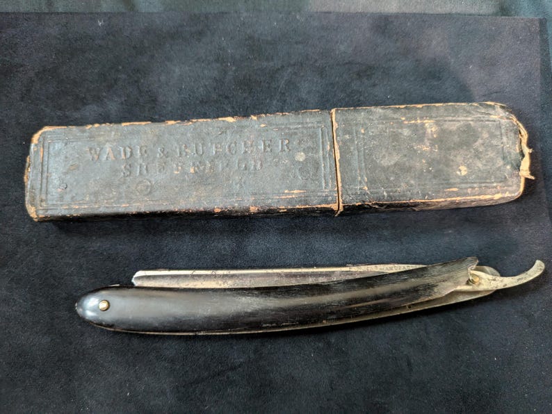 Wade & Butcher Quarter Hollow Ground Straight Razor 5/8" - Etsy