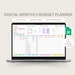 Digital Monthly Budget Planner I Simple Monthly Tracker I Personal ...