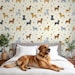 Dog Themed Peel and Stick Wallpaper: Removable Nursery Wall Art - Etsy