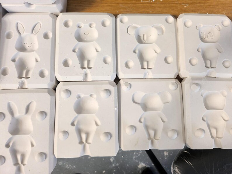 Custom Design Mini Figures Hobby Plaster Molds - Etsy