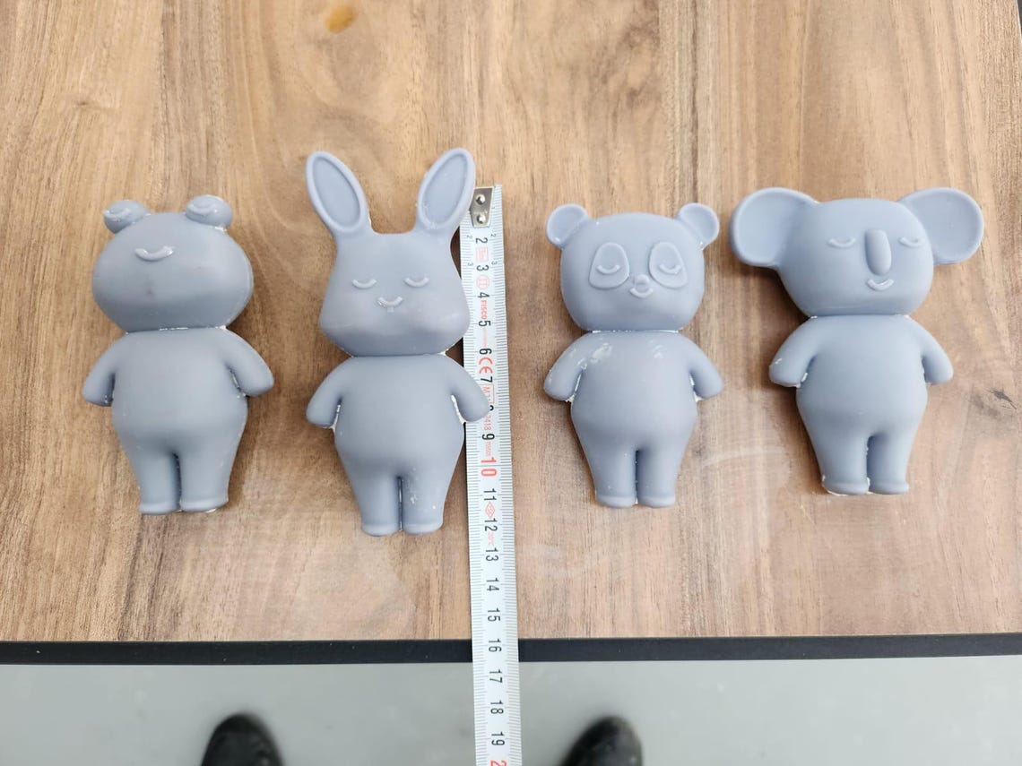 Custom Design Mini Figures Hobby Plaster Molds - Etsy