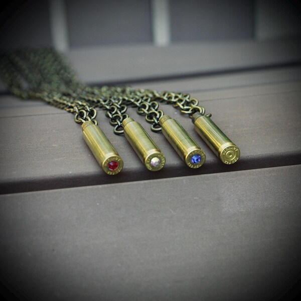 Ammo Necklace - Etsy