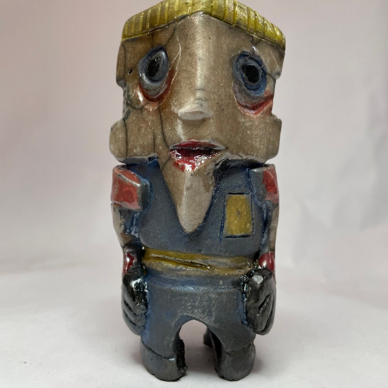 Robot Sculpture - Etsy