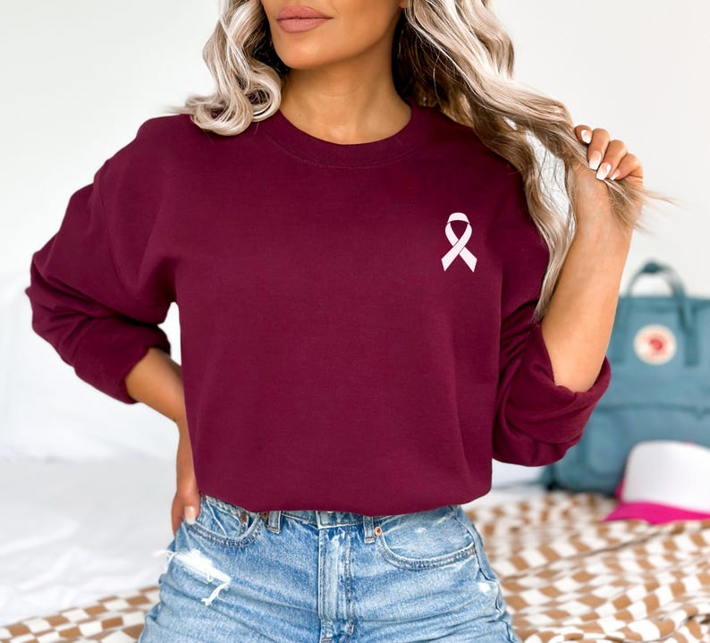 Cancer Awareness Hoodie: Ribbon Graphic, Survivor Gift - Etsy