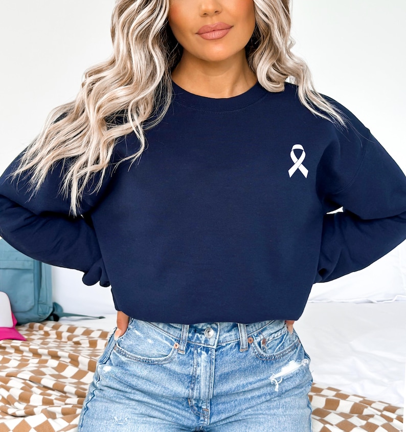 Cancer Awareness Hoodie: Ribbon Graphic, Survivor Gift - Etsy
