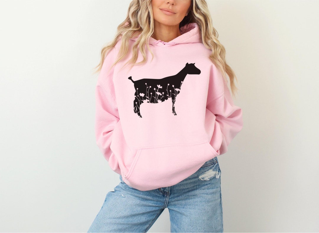 Farm Girl Sweatshirt - Goat Girl Hoodie - Easily Distracted by Goats ...